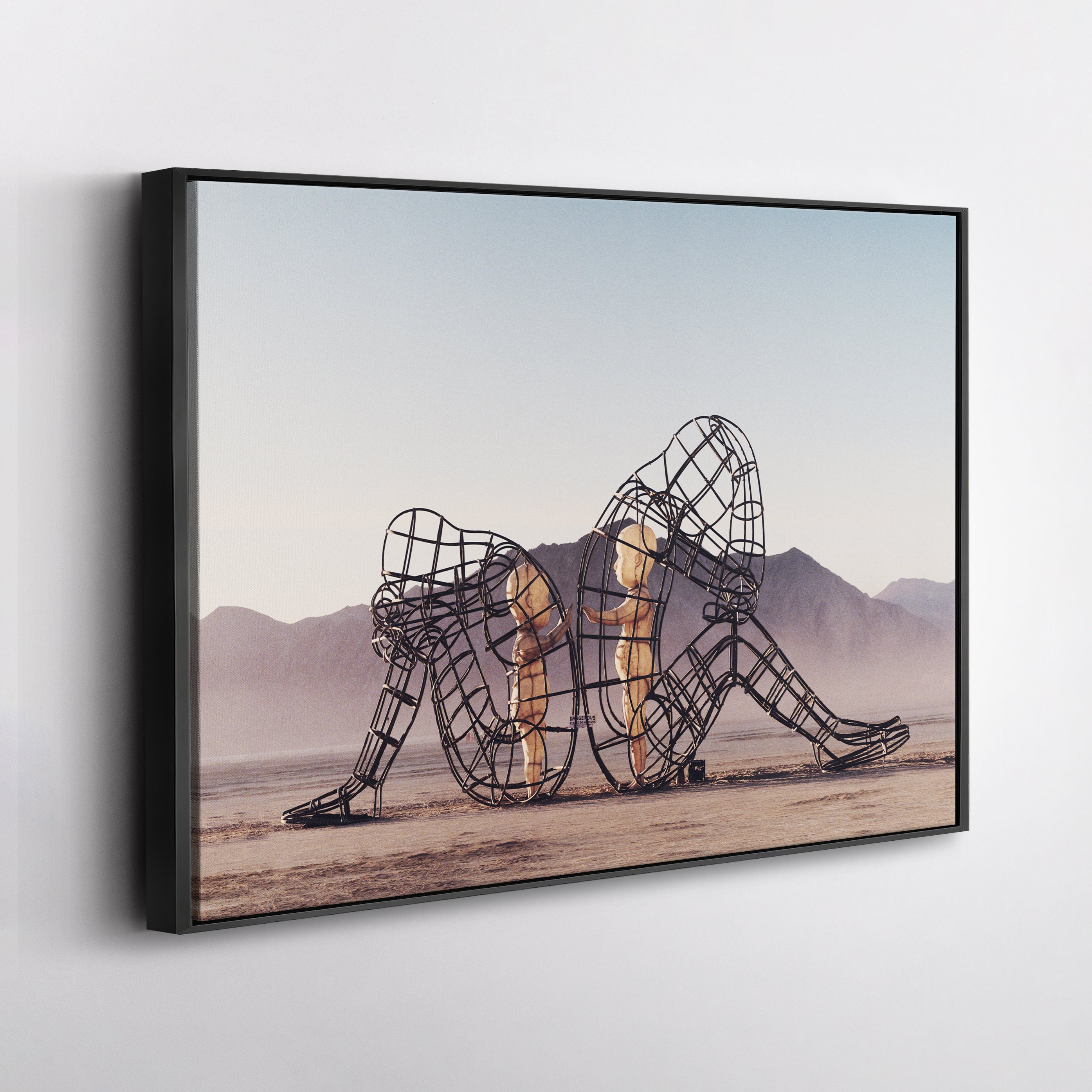 Two People Turning Their Backs by Alexander Milov Canvas Art - Modern ...